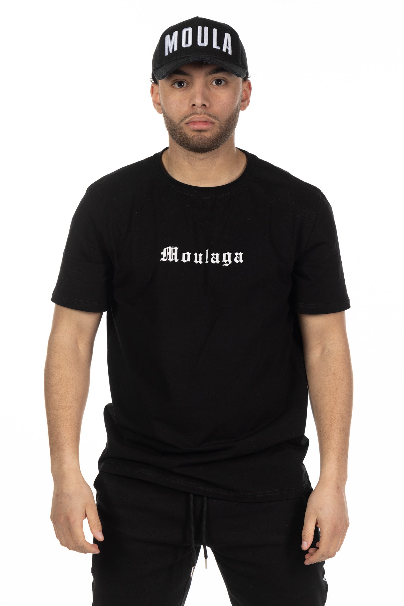 Moula Embroidered Cap Black